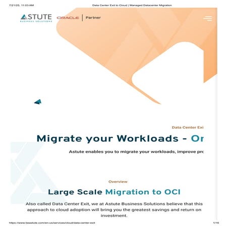 Data Center Exit to Cloud with Managed Datacenter Migration.pdf