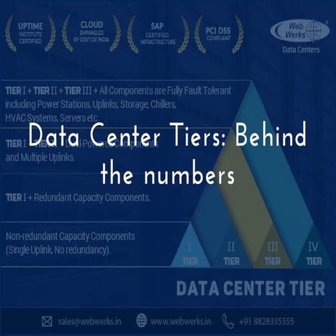 Data Center Tiers Explained | PPTX