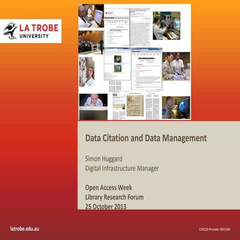 Data citation data-management | PPT