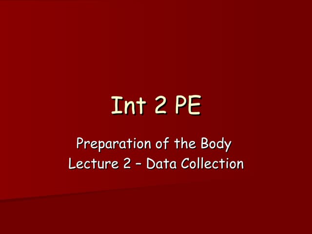 Data Collection Ppt