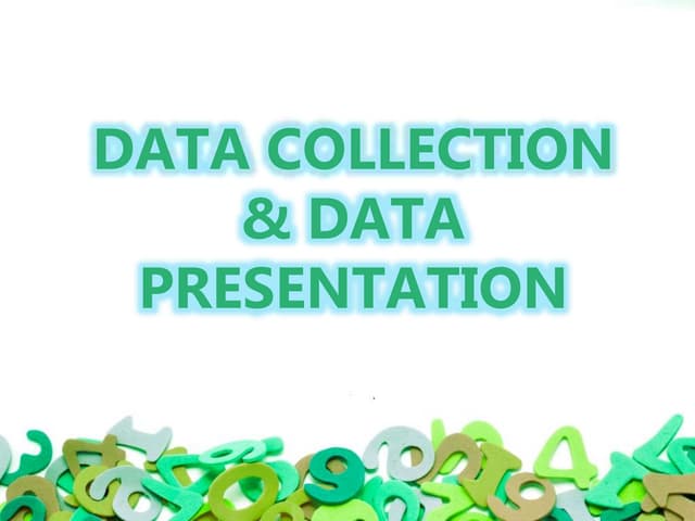 Data presentation 2 | PPT