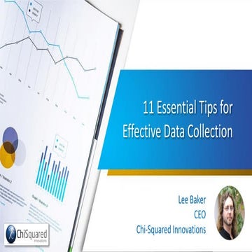 11 Essential Tips for Effective Data Collection | PPT
