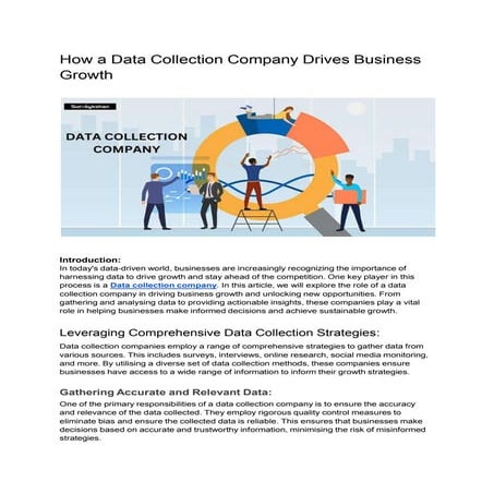 Data collection company | PDF
