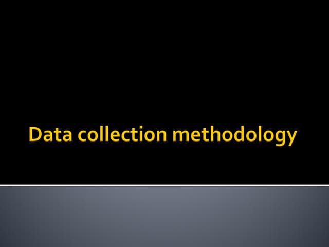 Data collection methodology complete 1.pdf | Educational Assessment ... Data collection methodology complete 1.pdf | Educational Assessment ...