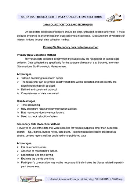 Research instrument | PPTX | Education