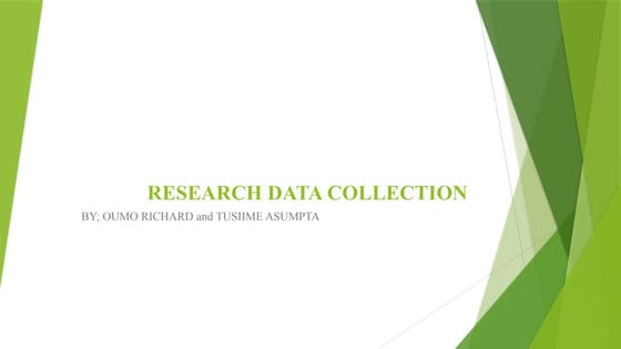 Data Collection Instruments. | PPTX | Educational Assessment | Education
