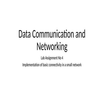 Data Communication and Networking Laboratory Lab Assignment_4.pptx