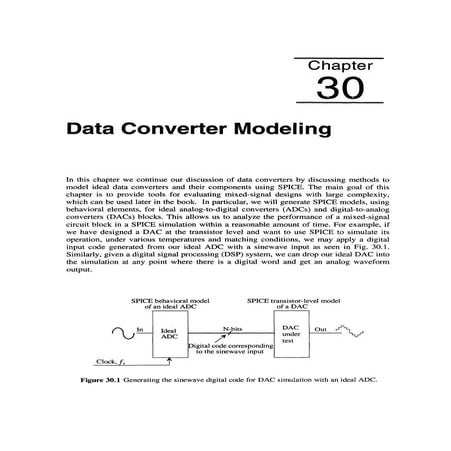 Data converter modelingの参考資料1 | PDF