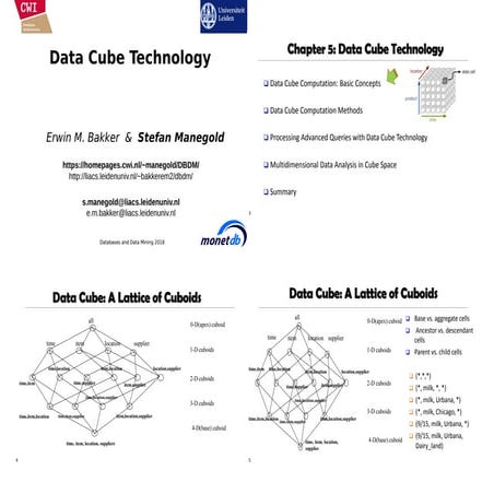 Data cubes | PPTX