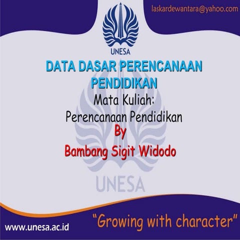 Data Dasar Perencanaan Pendidikan.ppt