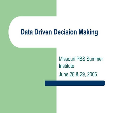 Data_Driven_Decision_Making.ppt how to make | PPT | Educational ...