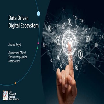 Data Driven Digital Ecosystem | PPT