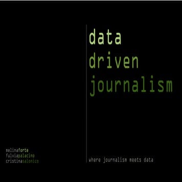 Data driven journalism | PPT