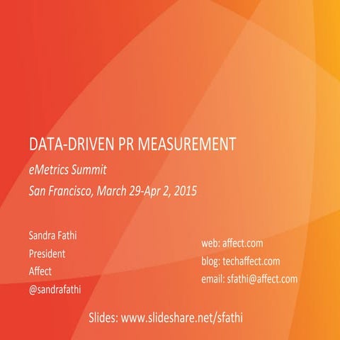 Data-Driven PR Metrics: Share of Voice, Competitive Benchmarking ...
