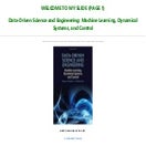 EBOOK [P.D.F] Data-Driven Science and Engineering: Machine Learning, Dynamical Systems, and ...