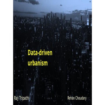 The Real-Time City? Data-driven, networked urbanism and the production ...
