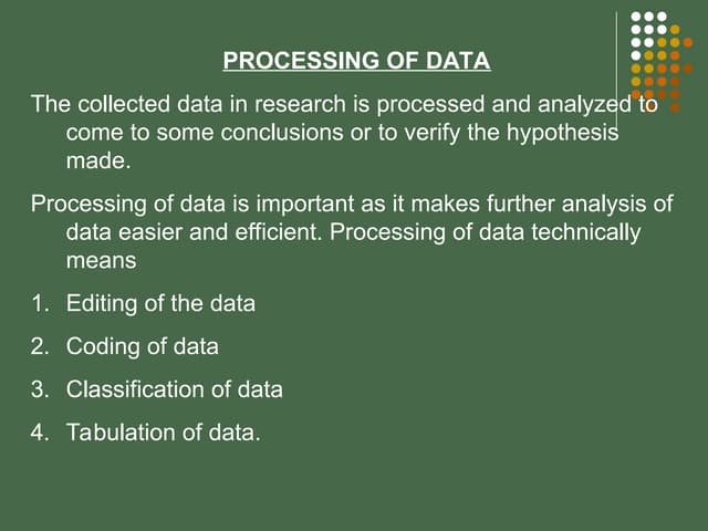 Chapter 8 (procedure of data collection) | PPT