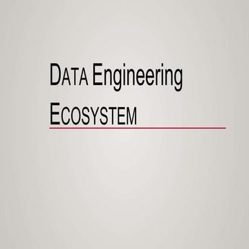 Data Engineering Presentation with Ai and ML | PPT
