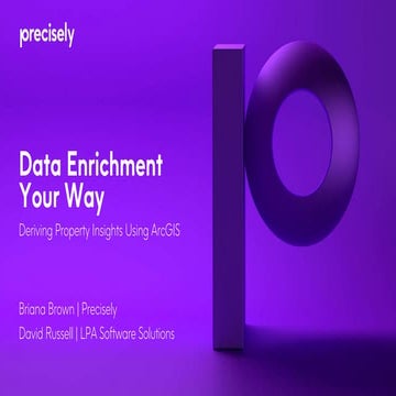 Series Data Enrichment Your Way Deriving Property Insights Using Arcgis Ppt