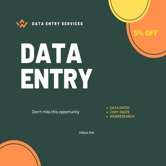 Data entry Offer | PDF