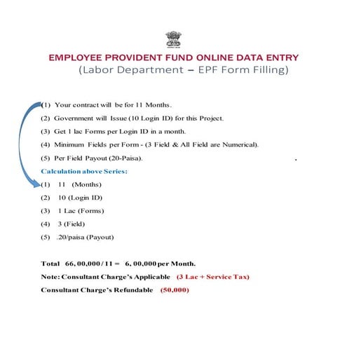 Data entry charges & demo | DOCX