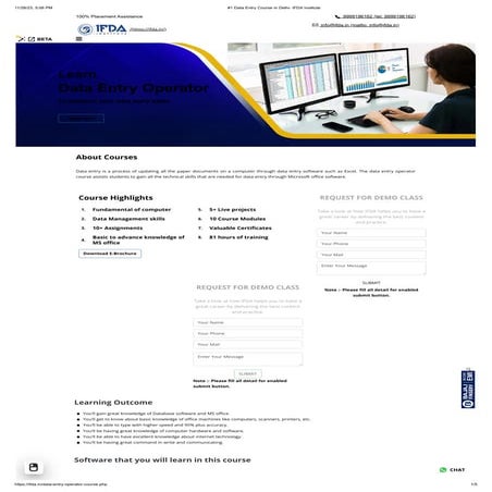 Data Entry Course in Delhi- IFDA Institute.pdf