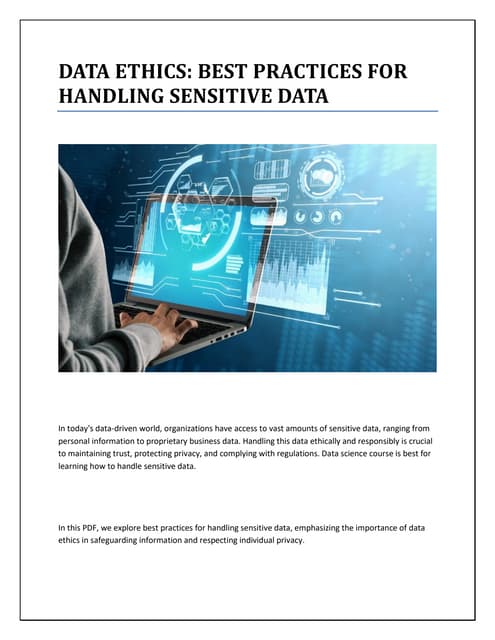 Sensitive data | PPT
