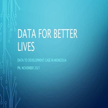 Data for better life pn 5_nov_21 | PPT
