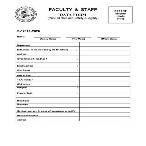 Data form (school id) | PDF