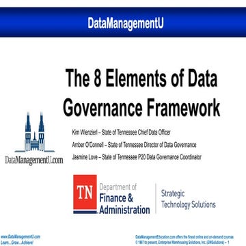 TN - data governance element playbook.pdf