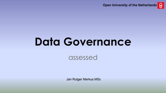 Introducing The Data Governance Forum | PPT