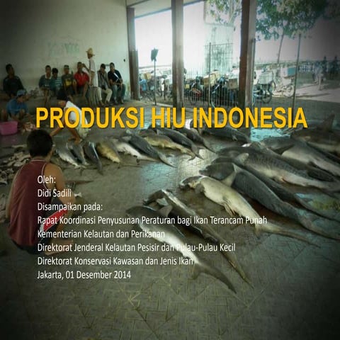 Data Produksi Hiu | PPTX