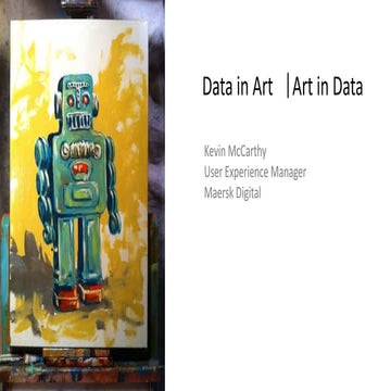 Data in Art | Art in Data | PPTX