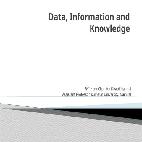 Conceptual Difference Between Data information and knowledge.pptx