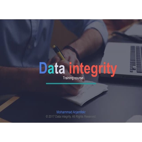 Data Integrity | PPT