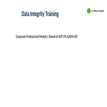 Data Integrity | PPTX