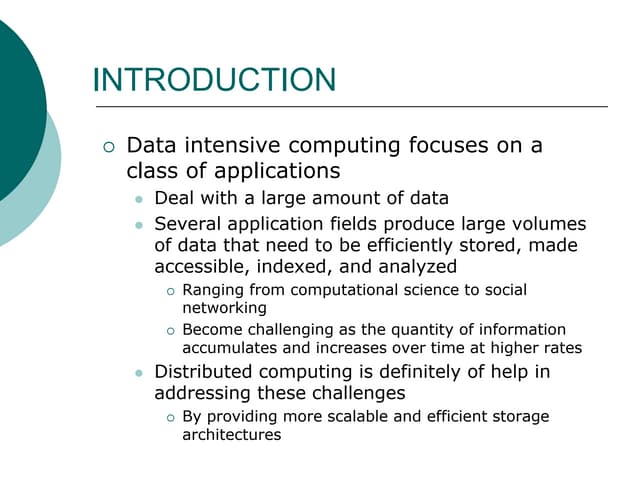 Data Intensive Computing Map Reduce Programmingppt