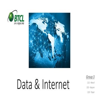 BTCL Data Internet | PPTX