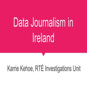 How to use R for journalism | PPTX