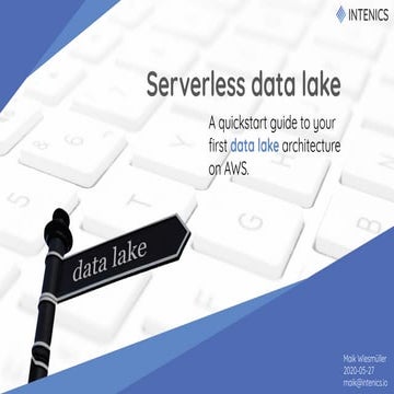 Serverless data lake architecture | PDF