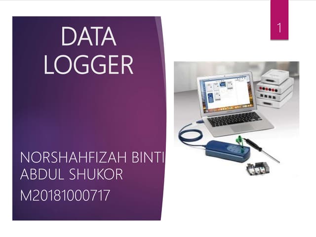 Data Logger Experiment Pptx