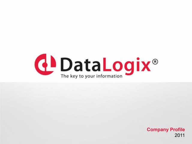 Data Logix Slideshare Blocked Ppt