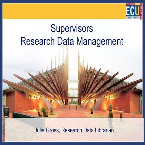 Data management for supervisors | PDF