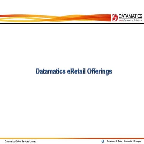 Datamatics E Retail | PDF