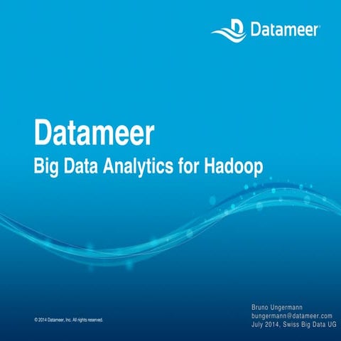 Making Hadoop Based Analytics Simple For Everyone To Use Pdf Databases Computer Software