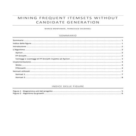 FPGrowth | PDF