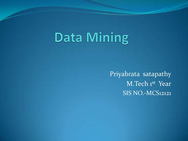 Data Mining Ppt