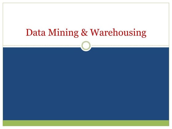 Data analytics for university students | PPT