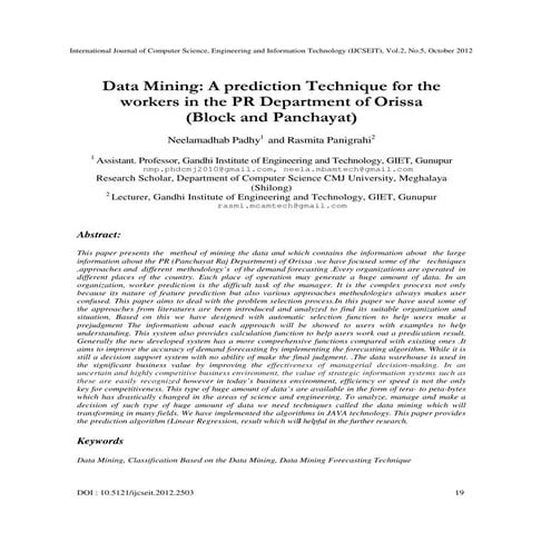 data mining, a prediction technique for workers.pdf