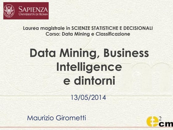 Business Analysis a supporto dei Big Data | PPT